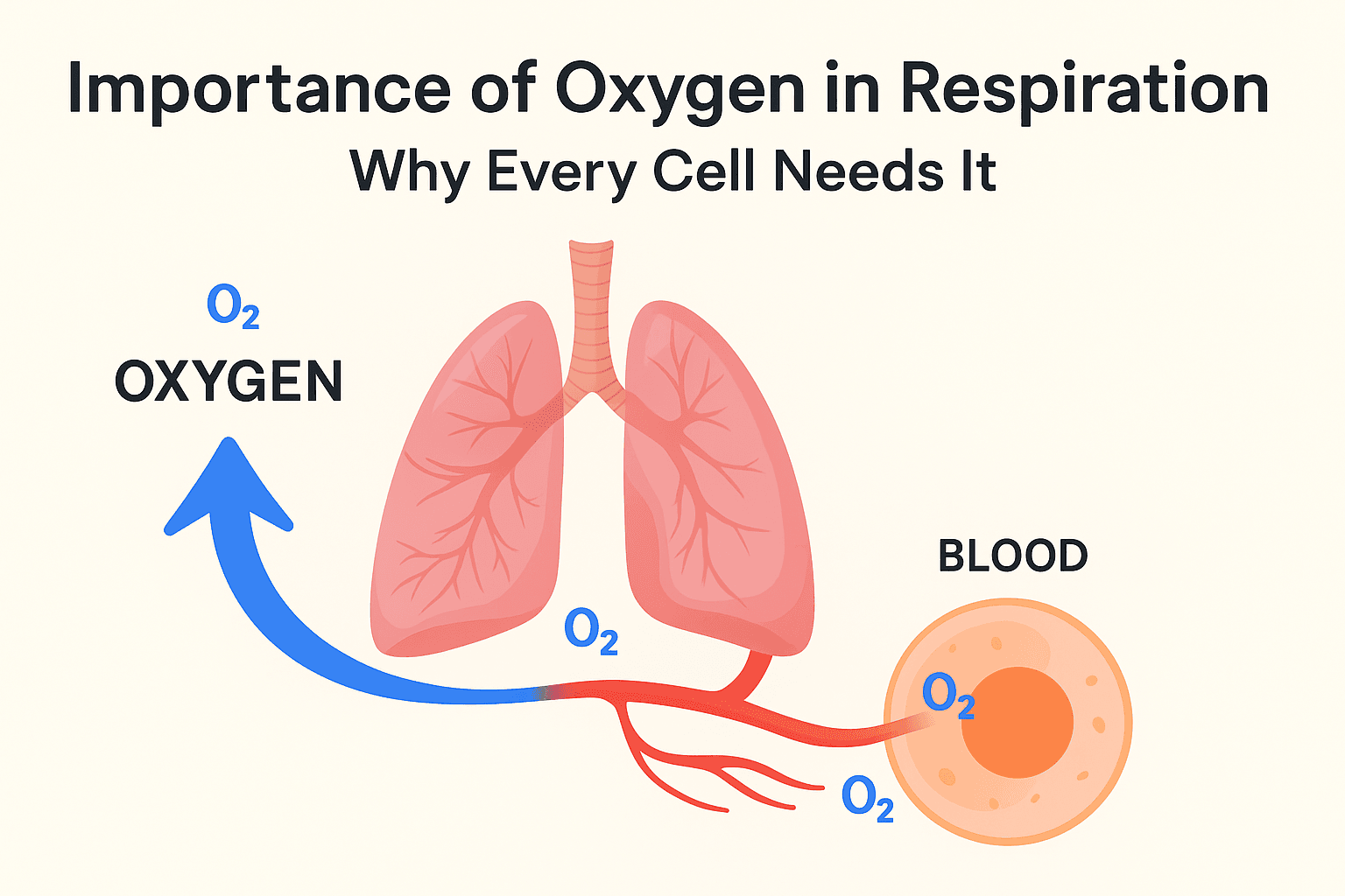 🫁 Importance of Oxygen in Respiration: Why Every Cell Needs It ...